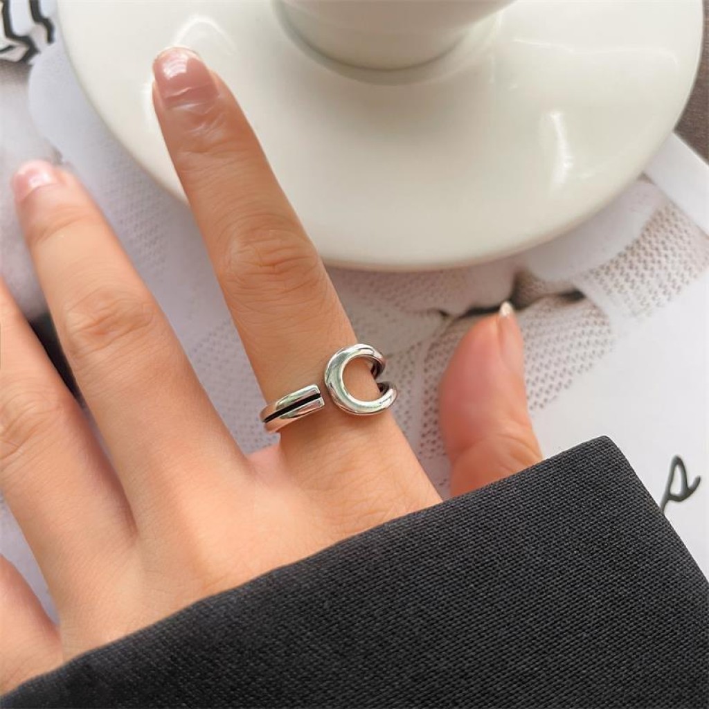 Adjustable ring silver 925